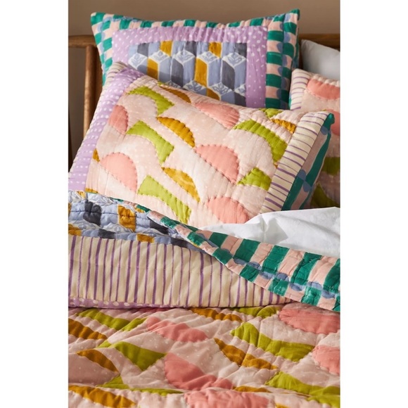 Anthropologie | Bedding | New Anthropologie Cammi Quilt King | Poshmark